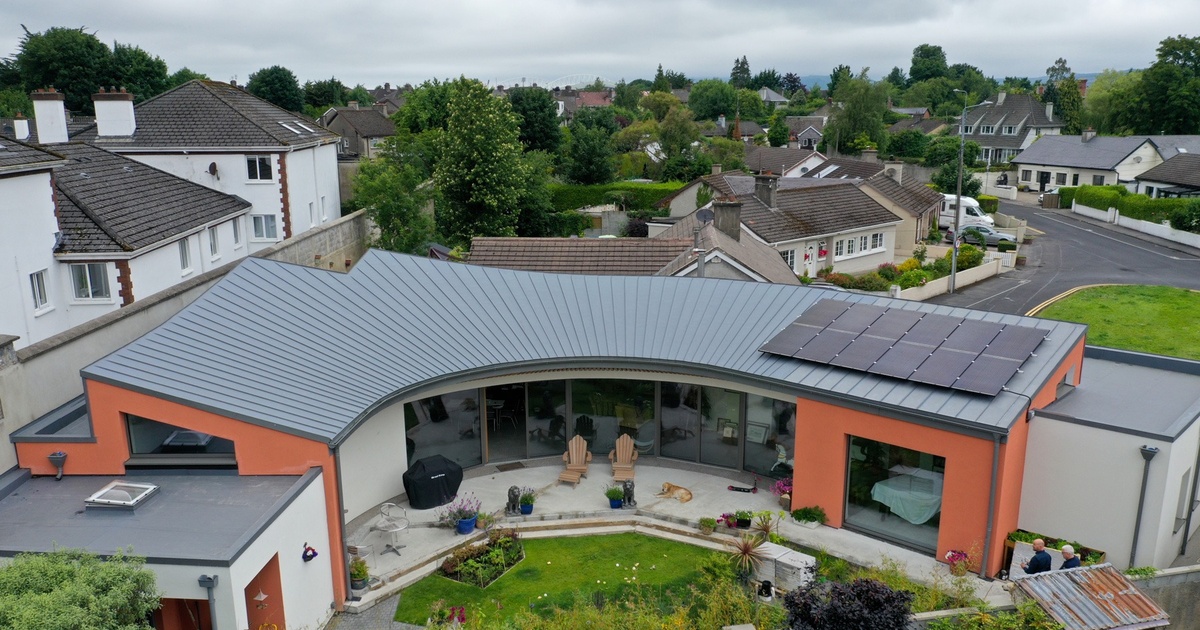 Curved timber-frame passive house in Limerick, Ireland | pro clima ...