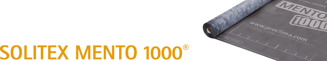 SOLITEX MENTO 1000 | pro clima international